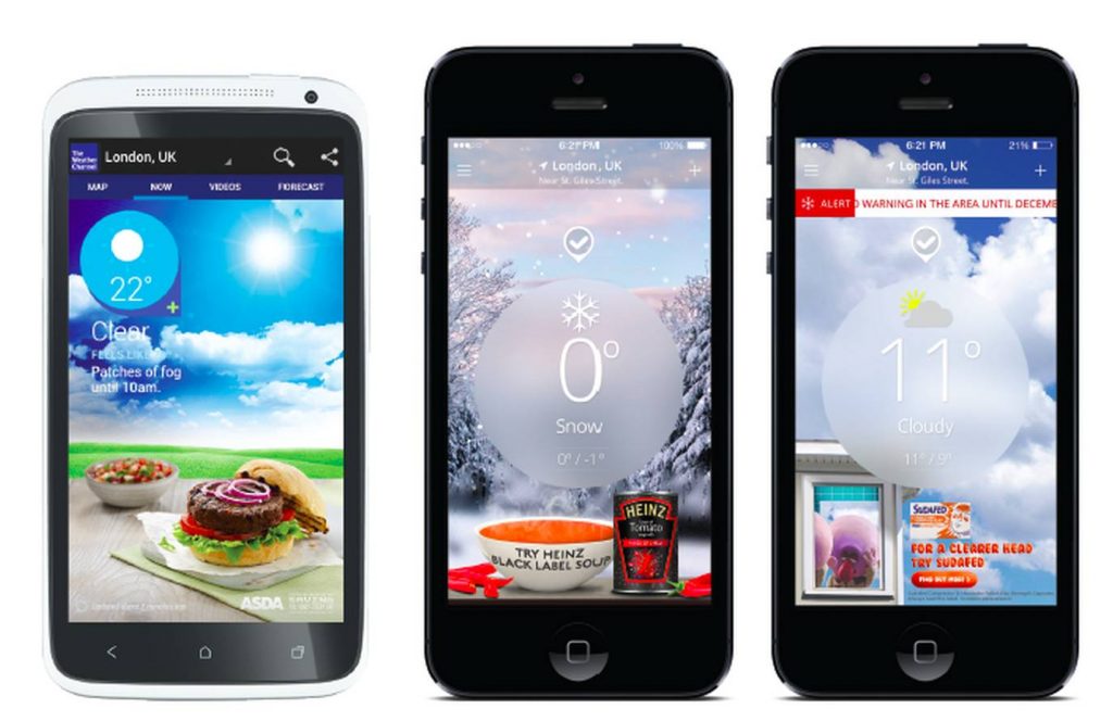 6p in every £1 spent in the grocery sector is dependent on the weather ...