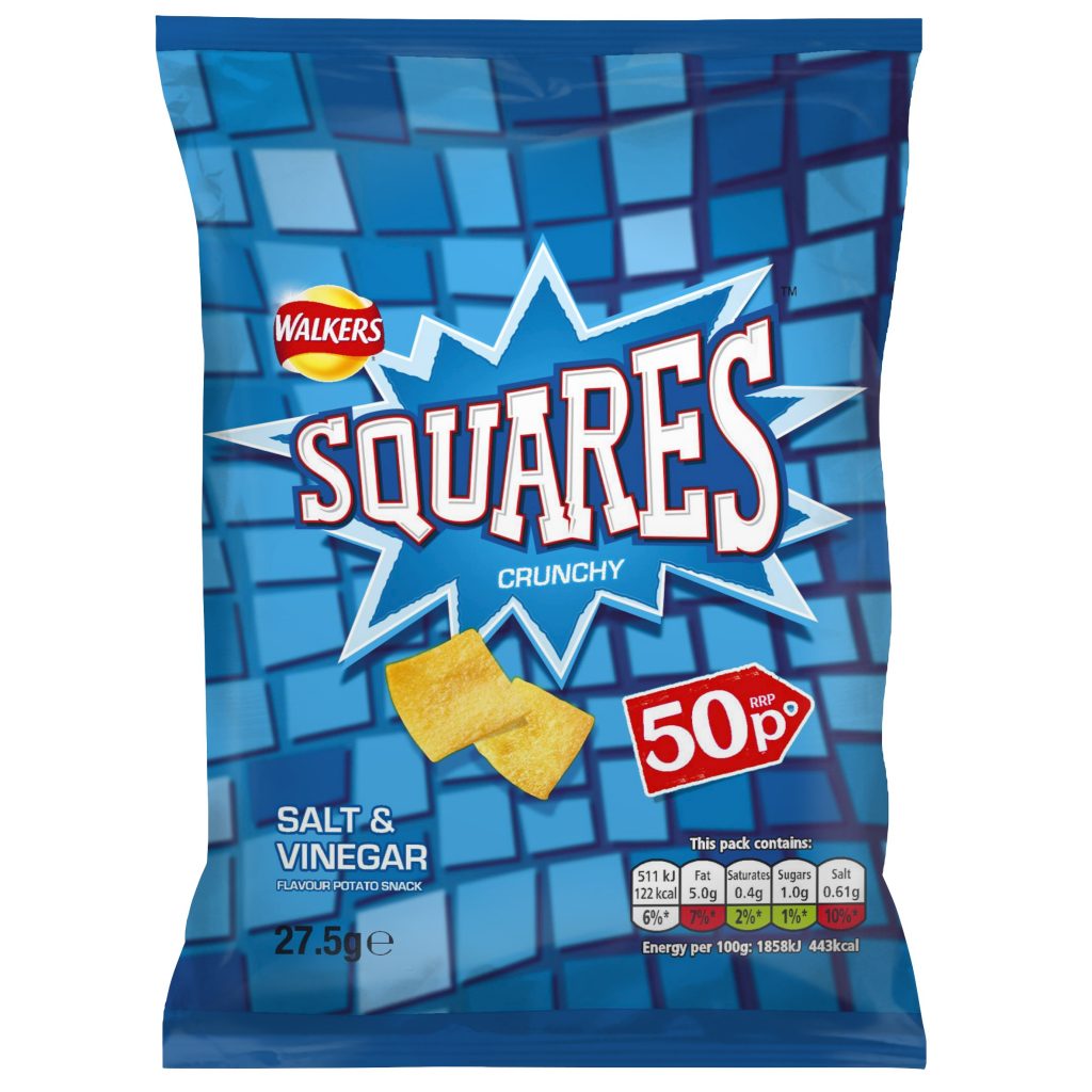 Walkers announces Squares in 50p PMPs | Talking Retail