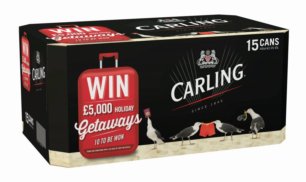 £5,000 holiday promotion from Carling | Talking Retail
