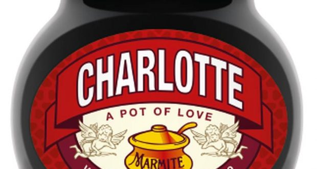 Marmite unveils personalised jars for Valentine's Day