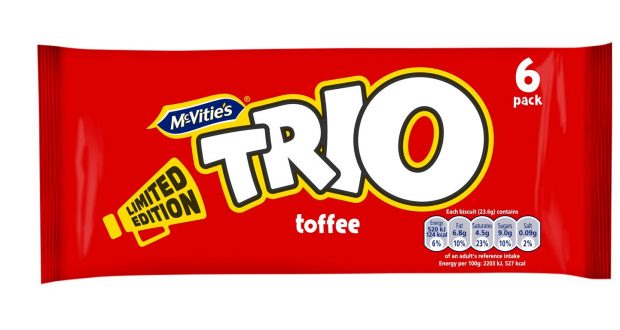 United Biscuits announces Trio re-launch