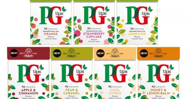 PG tips unveils seven new fruit flavours