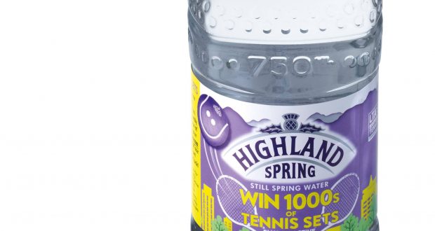Highland Spring launches ‘Anywhere for Tennis’ campaign