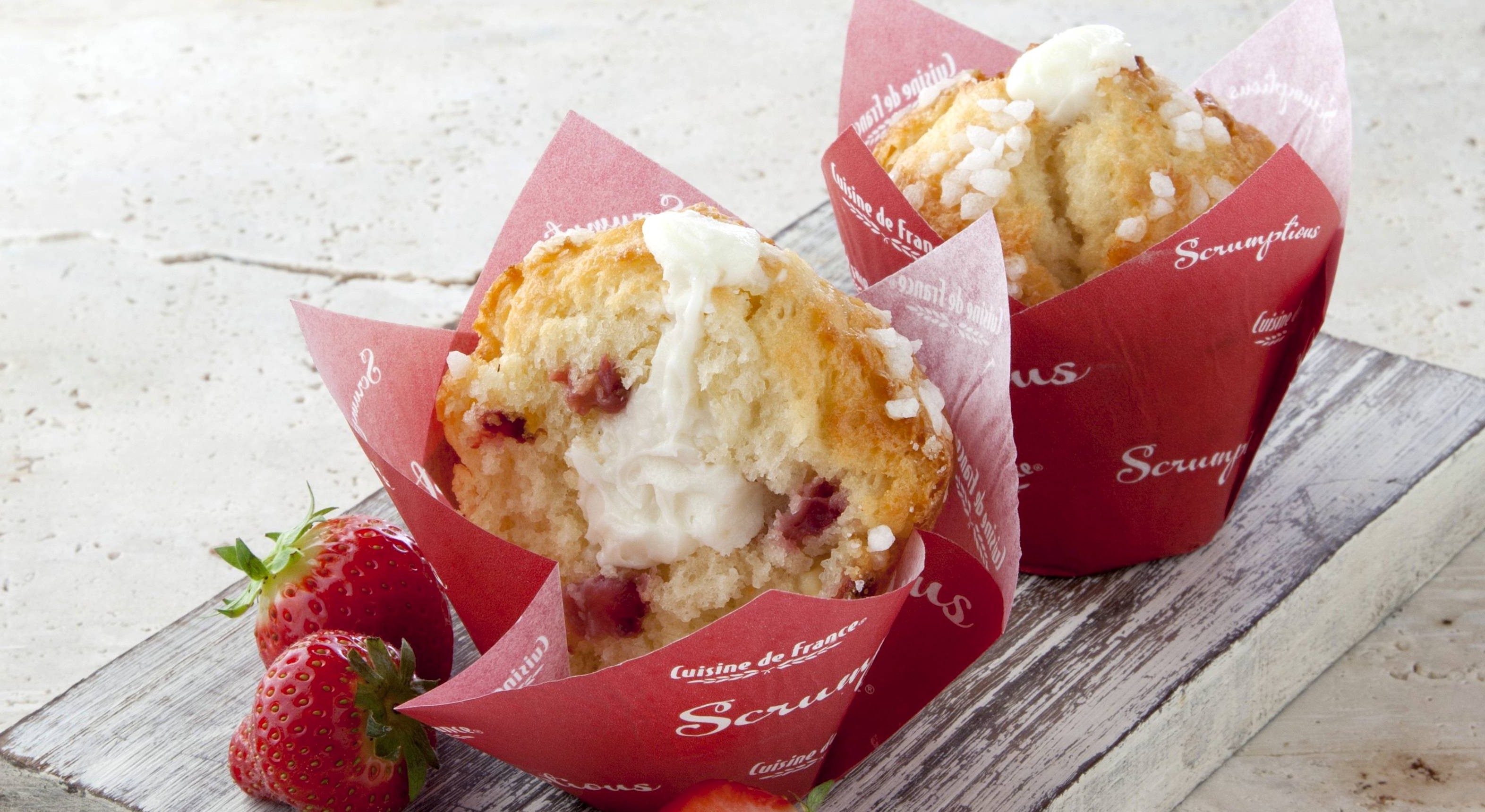 Limited edition Strawberry & Cream Muffin | Talking Retail