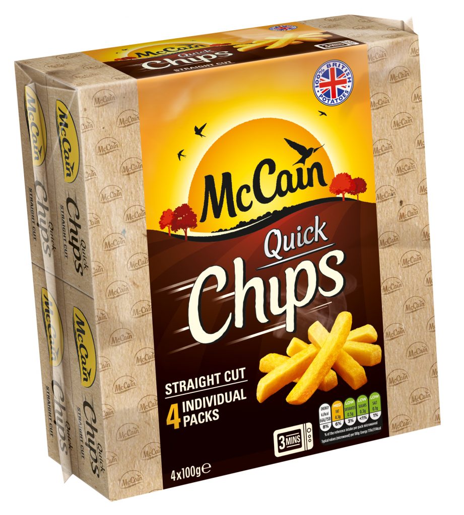 New look for McCain Micro Chips | Talking Retail