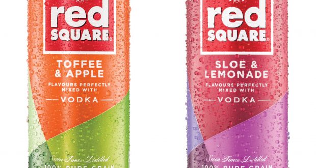 Red Square Vodka gets pre-mix cans