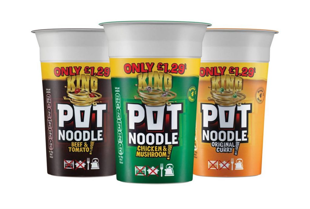 Pot Noodle rolls out King Pot PMPs | Talking Retail