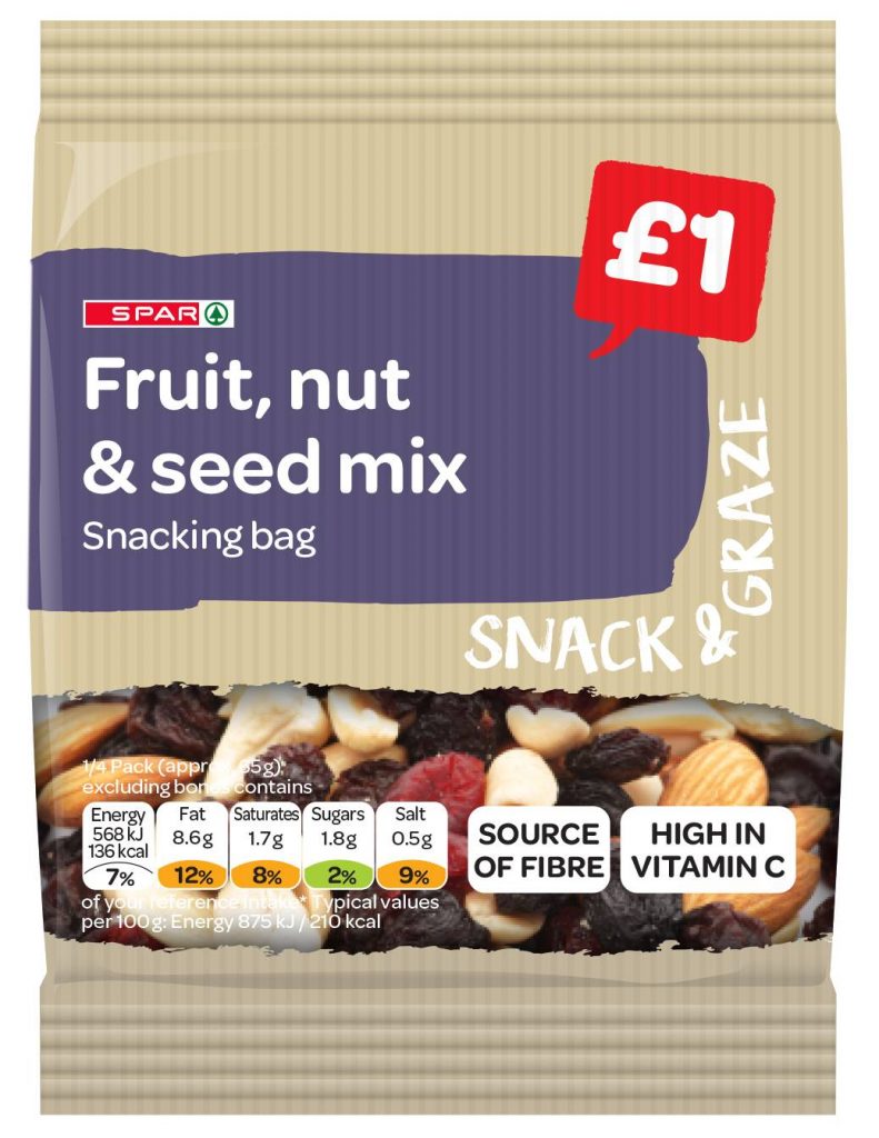 Spar unveils fruit, nuts and seeds snack range | Talking Retail
