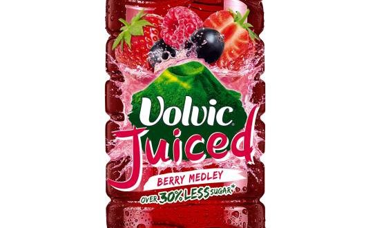 Volvic Juiced introduces reduced sugar range