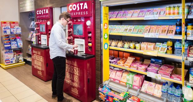 Costa Express extends contract with Shell service stations
