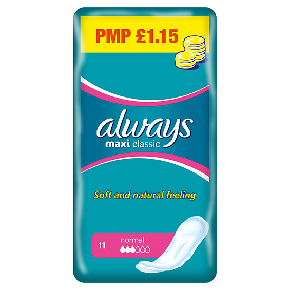 P&G introduces Always Maxi PMP | Talking Retail