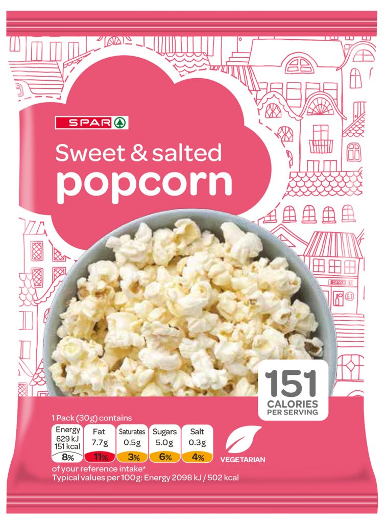 Spar launches own-brand popcorn | Talking Retail