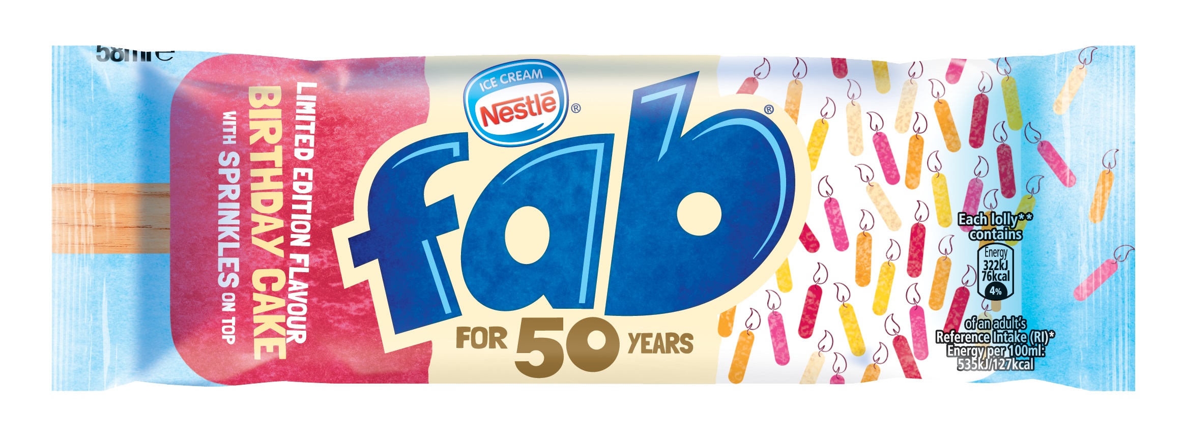 Froneri celebrates with Fab Birthday Cake lolly | Talking Retail