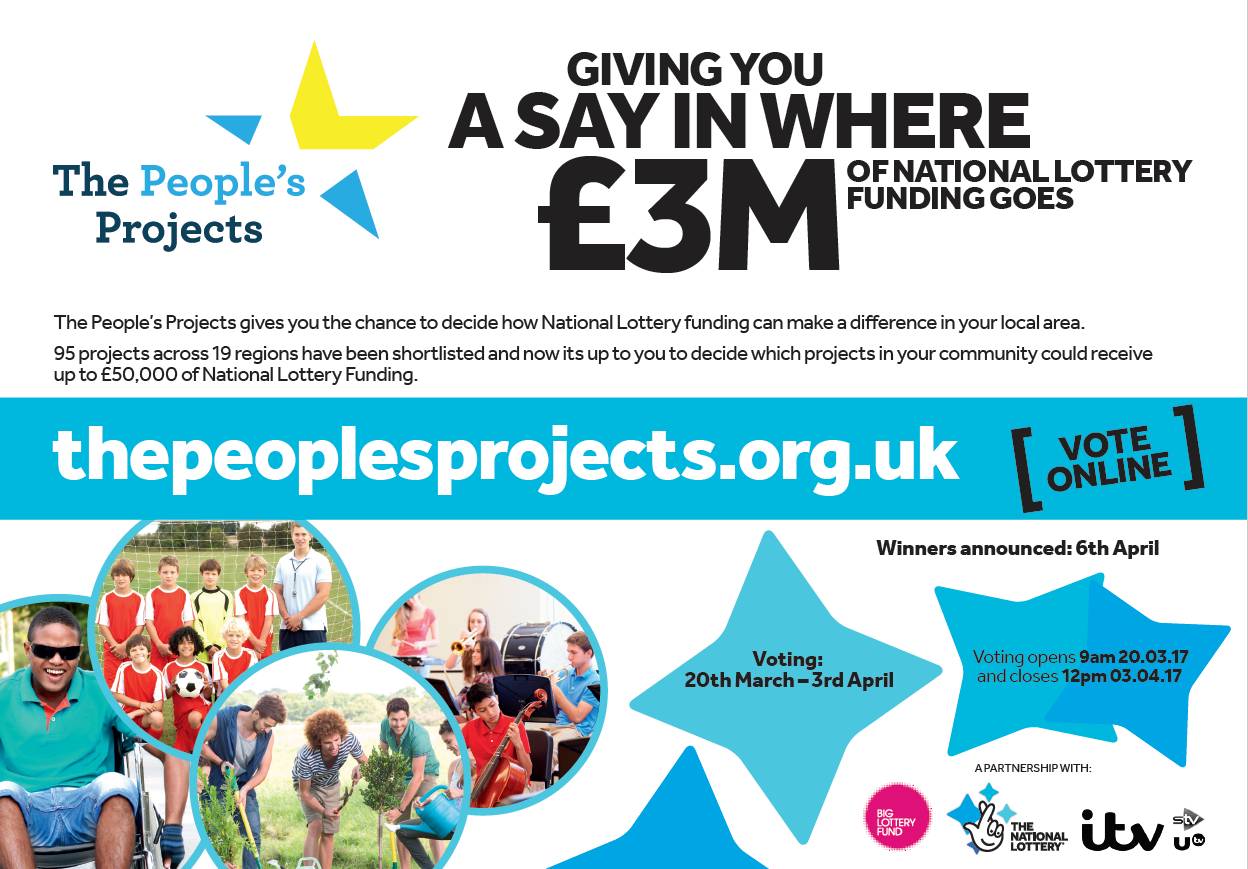 National Lottery People’s Projects campaign hits stores | Talking Retail