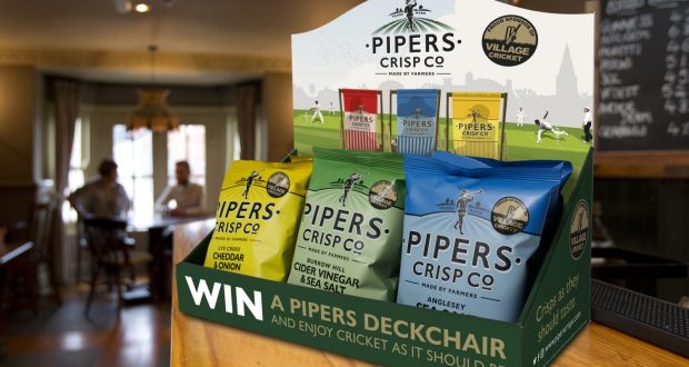 Pipers Crisps celebrates village cricket with on-pack promotion