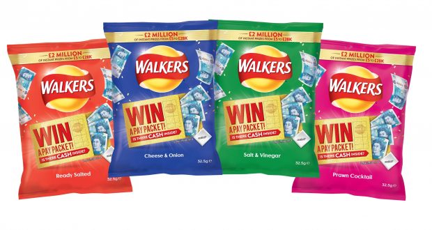 Walkers launches £2m ‘Pay Packet’ promotion