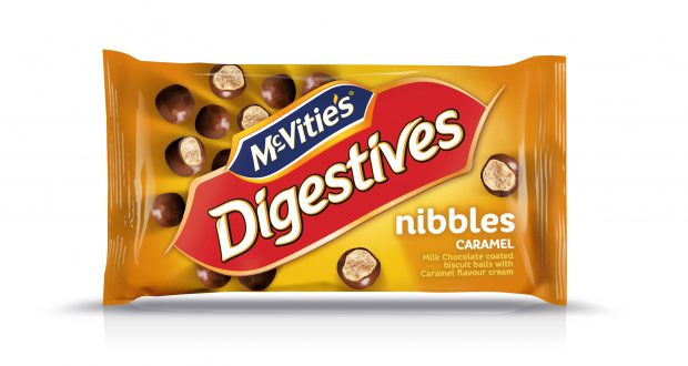 New 'handy' format for McVitie’s Digestives Nibbles