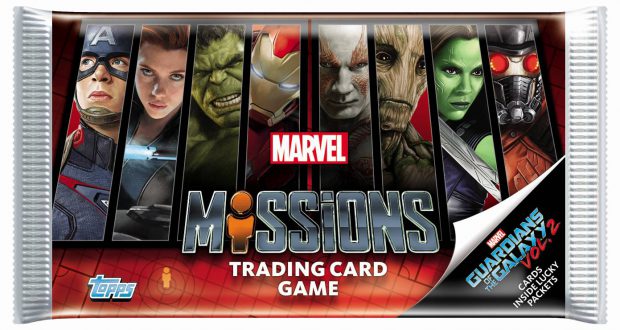 Topps launches Marvel Missions trading cards