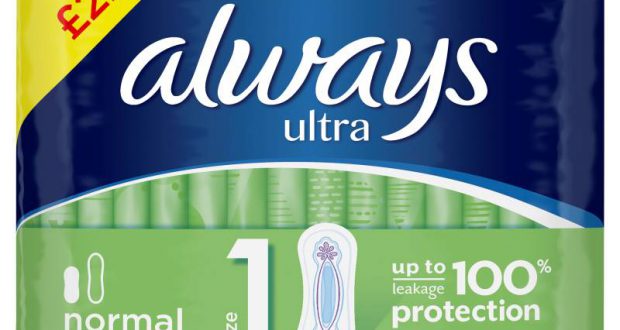 Packaging revamp for Always