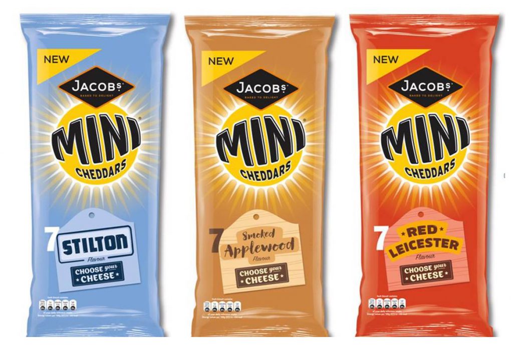 Jacob’s Mini Cheddars reveals three new flavours | Talking Retail