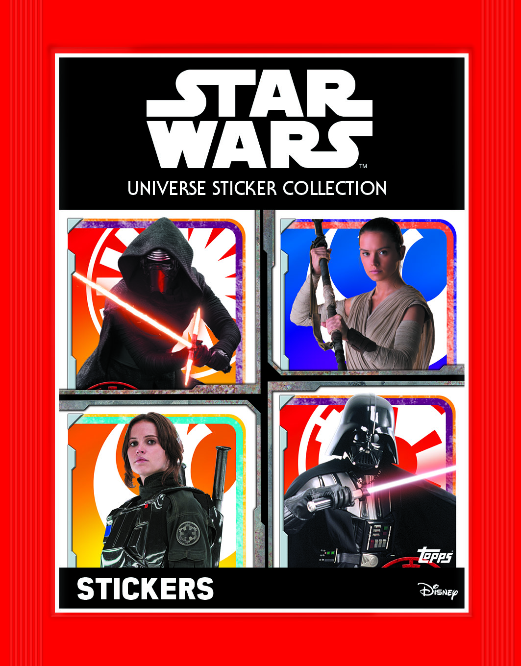 Topps celebrates Star Wars 40th anniversary with new sticker collection ...