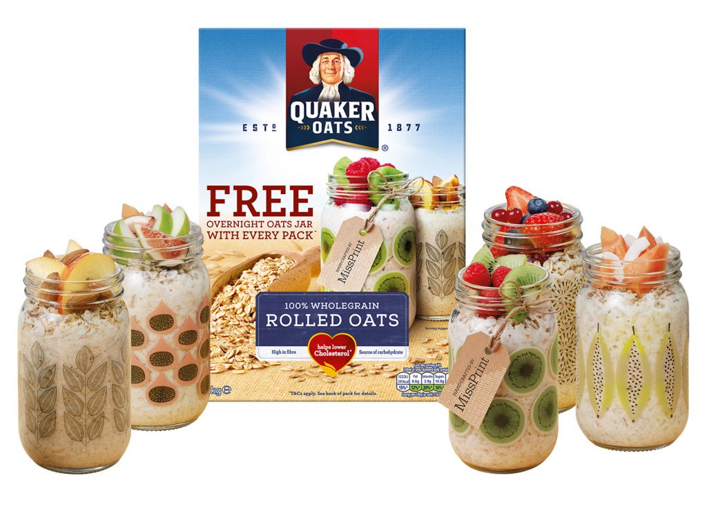 Quaker overnight oats unveils new on-pack promotion | Talking Retail