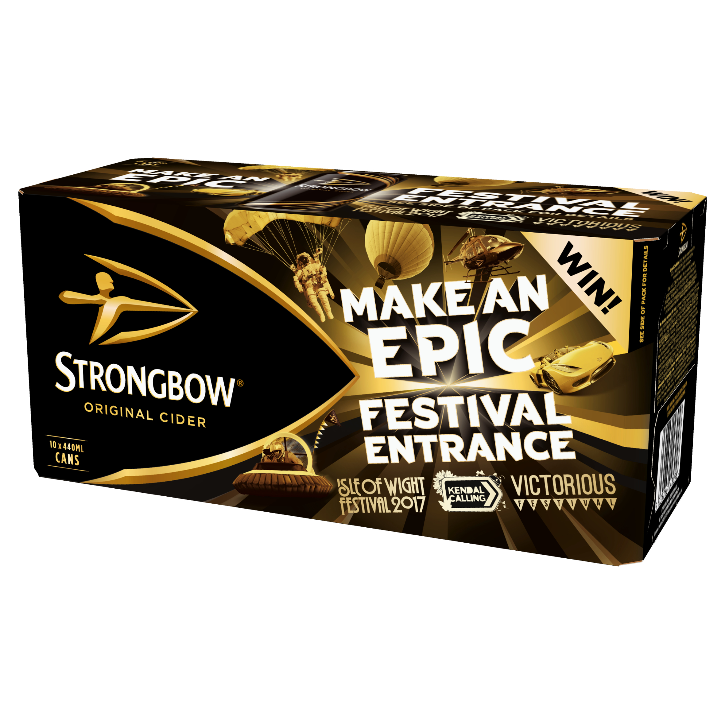 Strongbow launches on-pack summer promotion for festival-lovers ...