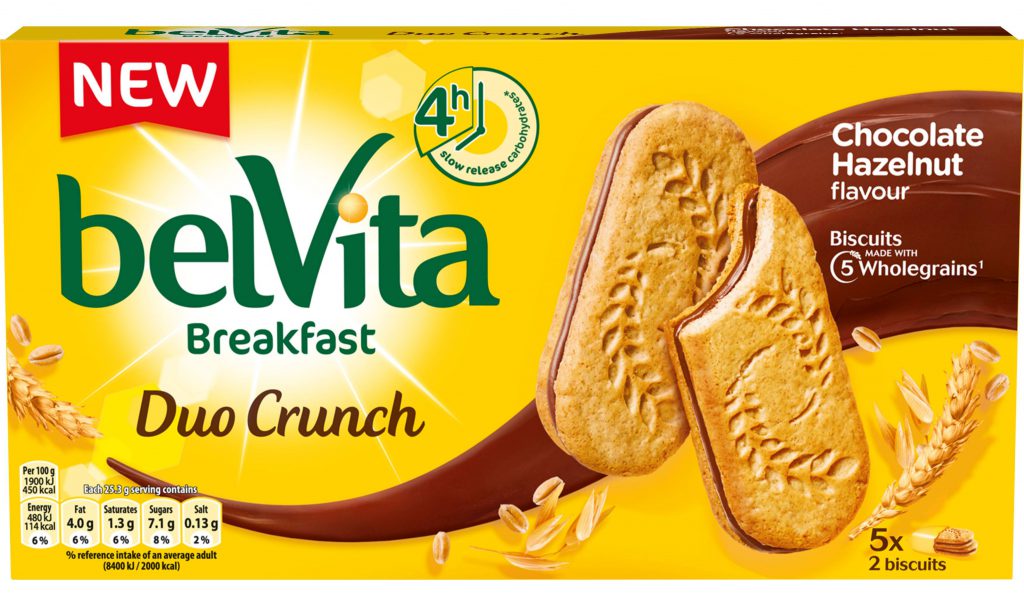 Belvita Breakfast launches Duo Crunch Chocolate Hazelnut | Talking Retail
