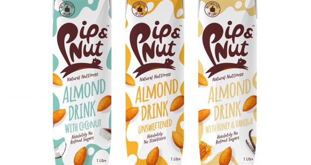 Pip & Nut launch new almond milk range