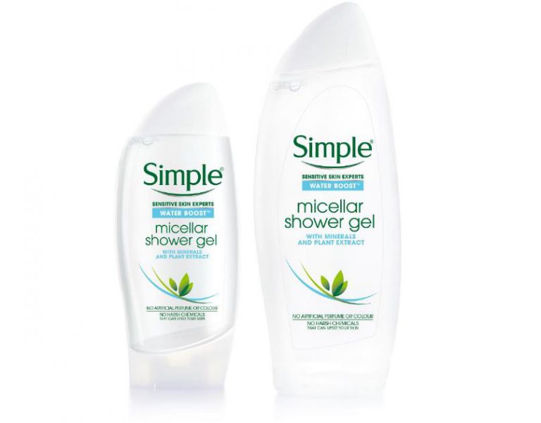 Simple launches Micellar Water shower gel | Talking Retail