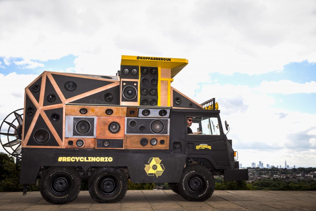 Kopparberg launches ‘The Recycling Rig’ activation | Talking Retail