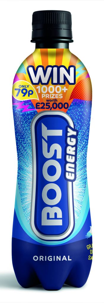Boost launches £25,000 on-pack competition | Talking Retail