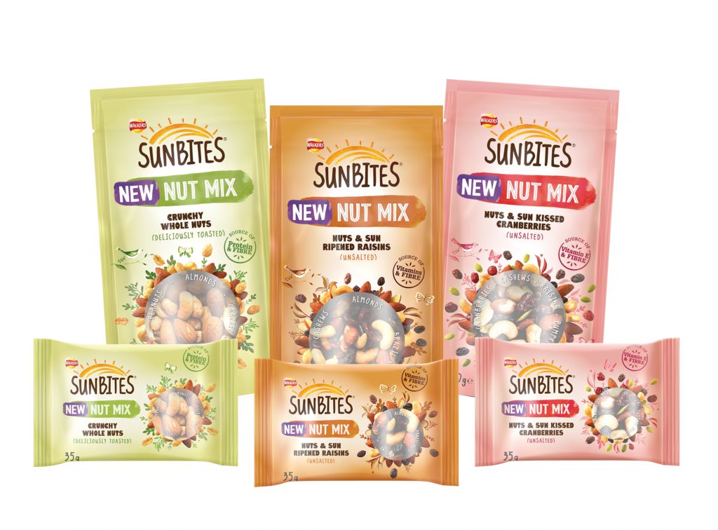 Walkers introduces new Sunbites Nut Mixes | Talking Retail