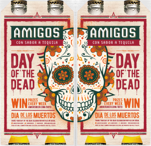 Amigos Tequila launches Day of the Dead on-pack promotion | Talking Retail
