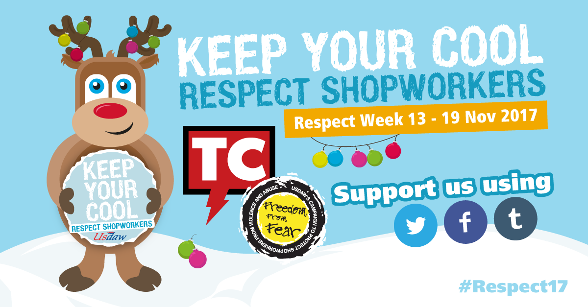 Usdaw marks Respect for Shopworkers Week with social media campaign ...