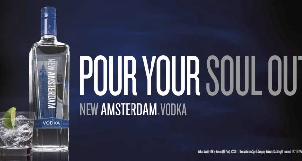 New Amsterdam Vodka launches new advertising campaign