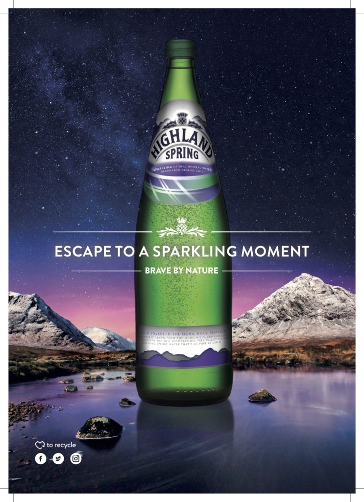 Highland Spring unveils sparkling water campaign | Talking Retail