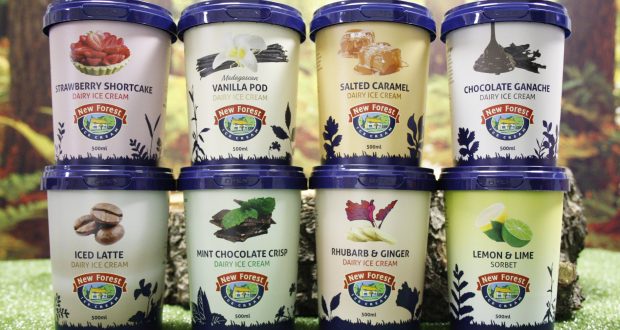 New Forest Ice Cream launches new 500ml tubs
