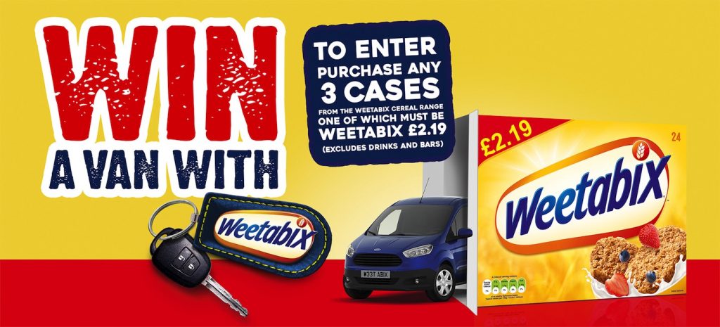 Retailers get a chance to win a van with Weetabix | Talking Retail