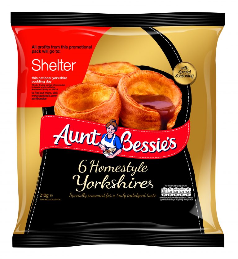 Aunt Bessie’s supports homeless charity for National Yorkshire Pudding ...