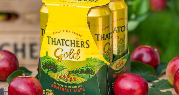 Thatchers swaps plastic for cardboard