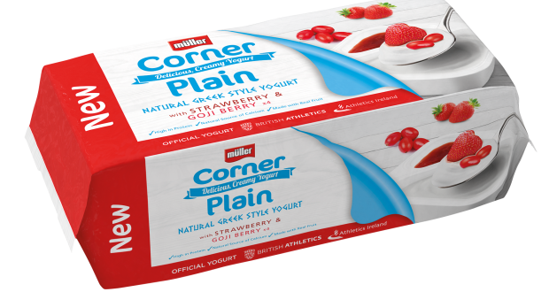 Müller cuts sugar levels with new Müller Corner Plain range