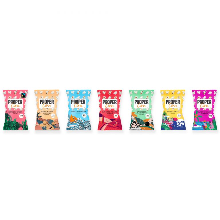 Propercorn unveils new pack design | Talking Retail