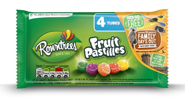 Nestlé Confectionery unveils 'kids to go free' promotion