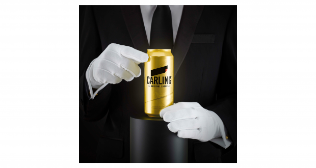Carling launches golden can promotion to celebrate summer football
