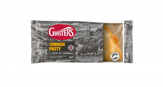 Ginsters unveils new pack design