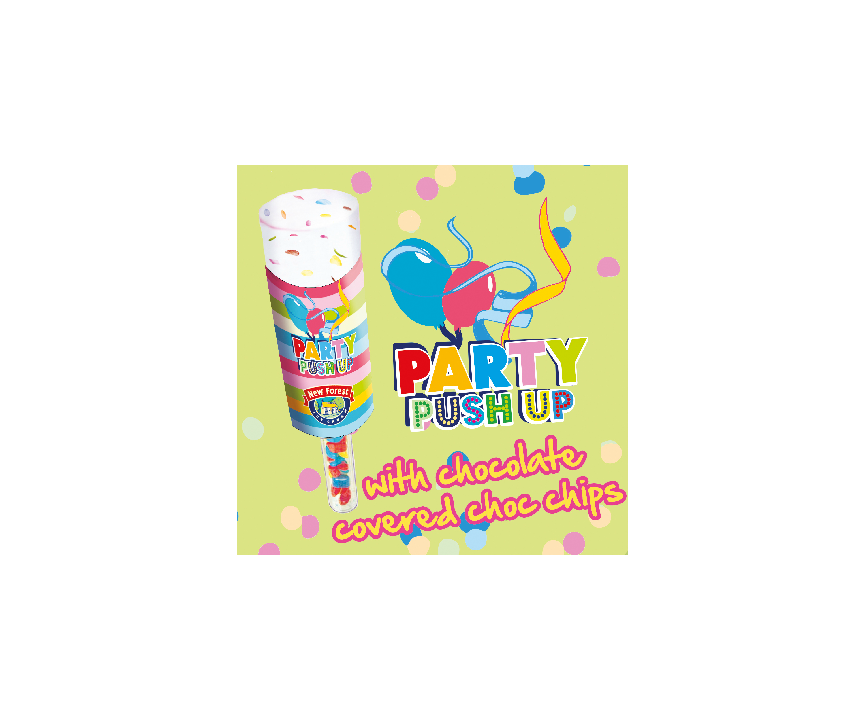 New Forest Ice Cream updates Party Push Up impulse variant | Talking Retail