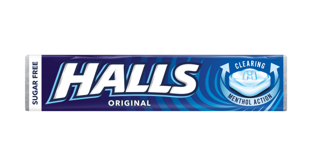 Halls unveils new design and price-mark packs