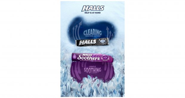 Halls kicks off advertising campaign for ‘cough and cold season’