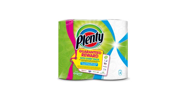 Plenty launches rewards on-pack promotion